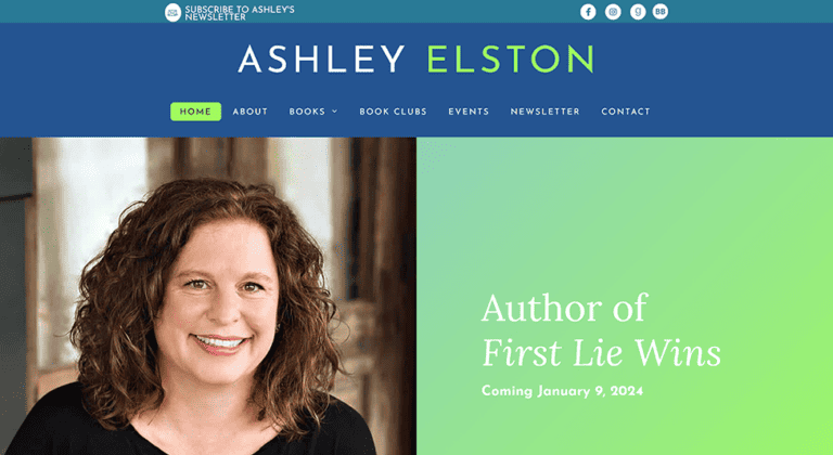 Ashley Elston | Author of First Lie Wins, a Reese’s Book Club Pick